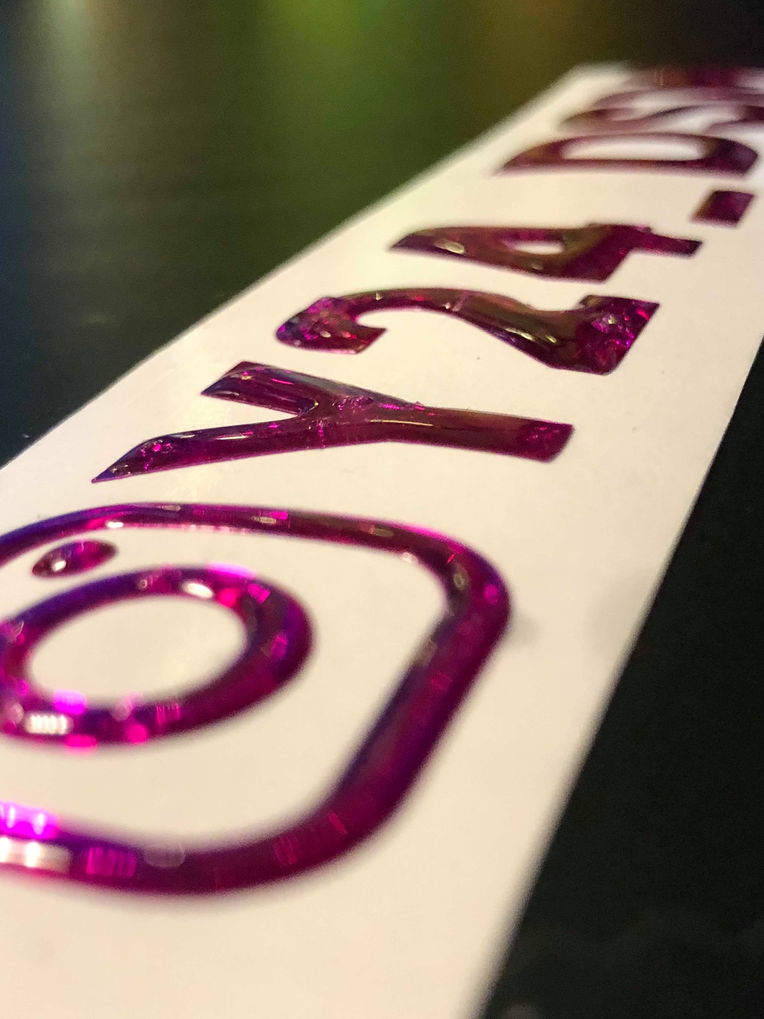 3D Sticker - Style 1 (Chrome) - DopeGraphics